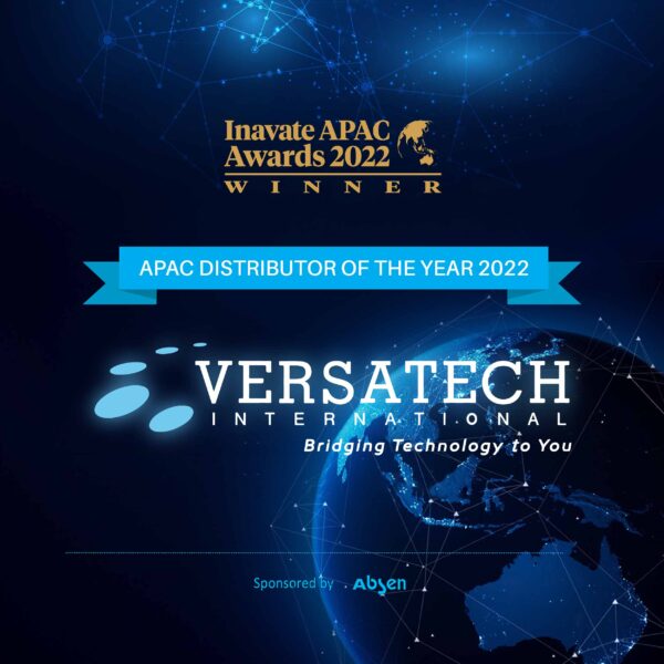 Versatech receives the 2022 APAC Distributor of the Year at Inavate ...