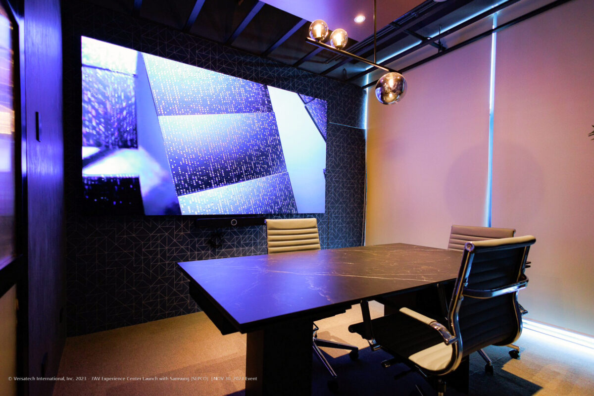 NEWS | 7AV EXPERIENCE CENTER EMERGES: Samsung & Versatech Collaboration ...