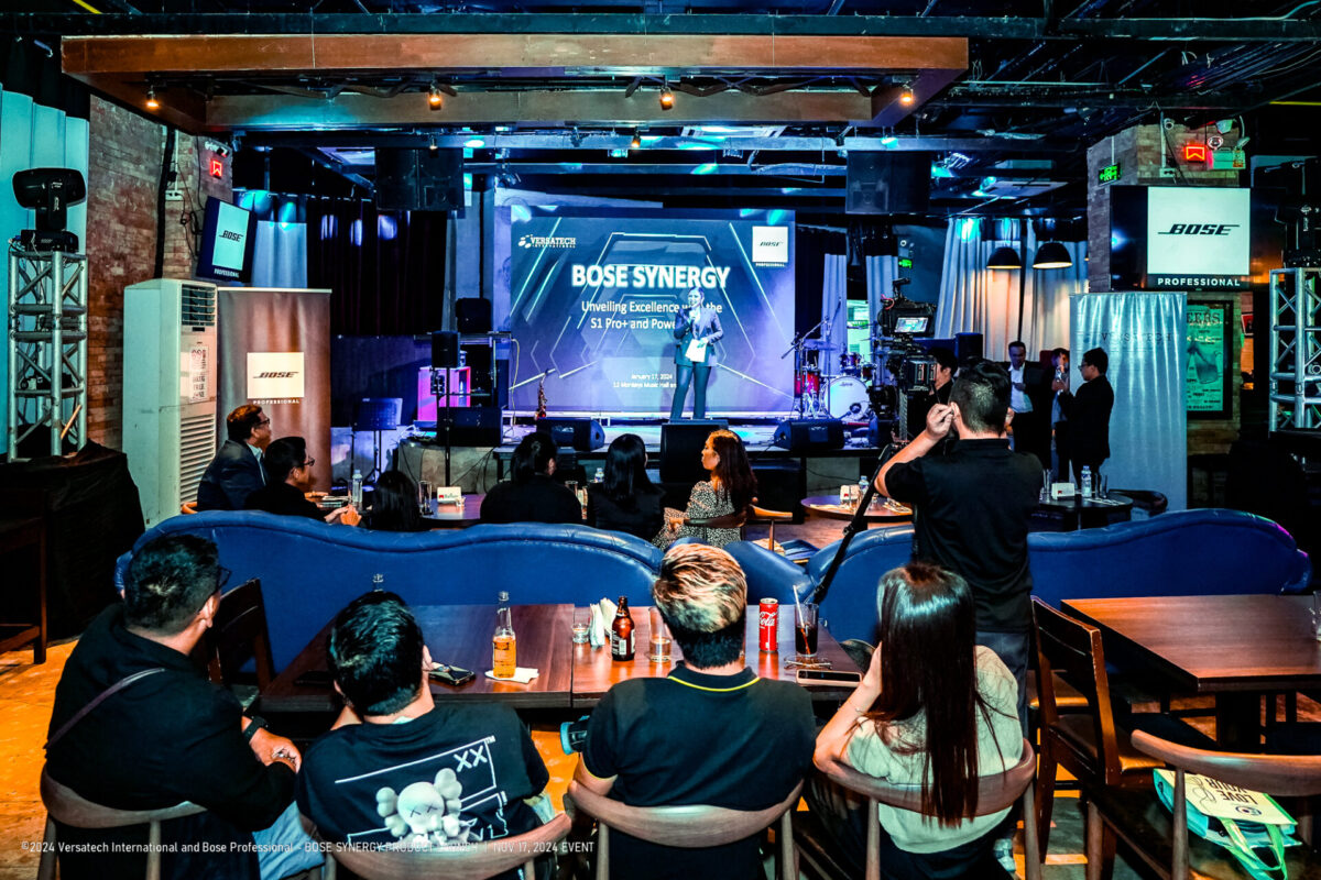 NEWS | Versatech and Bose Professional: Synergy Event Unveils All-New S1 Pro+ and PowerShareX ...
