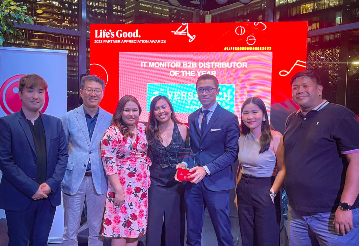 NEWS | Versatech Garnered 4 Outstanding Achievements at LG's 2023 Partner Appreciation Awards ...