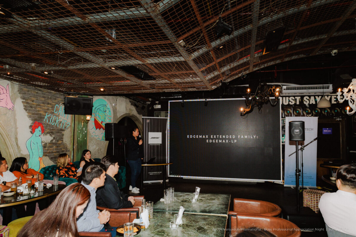 NEWS | Bose Professional Partner Appreciation Night 2024 - Versatech