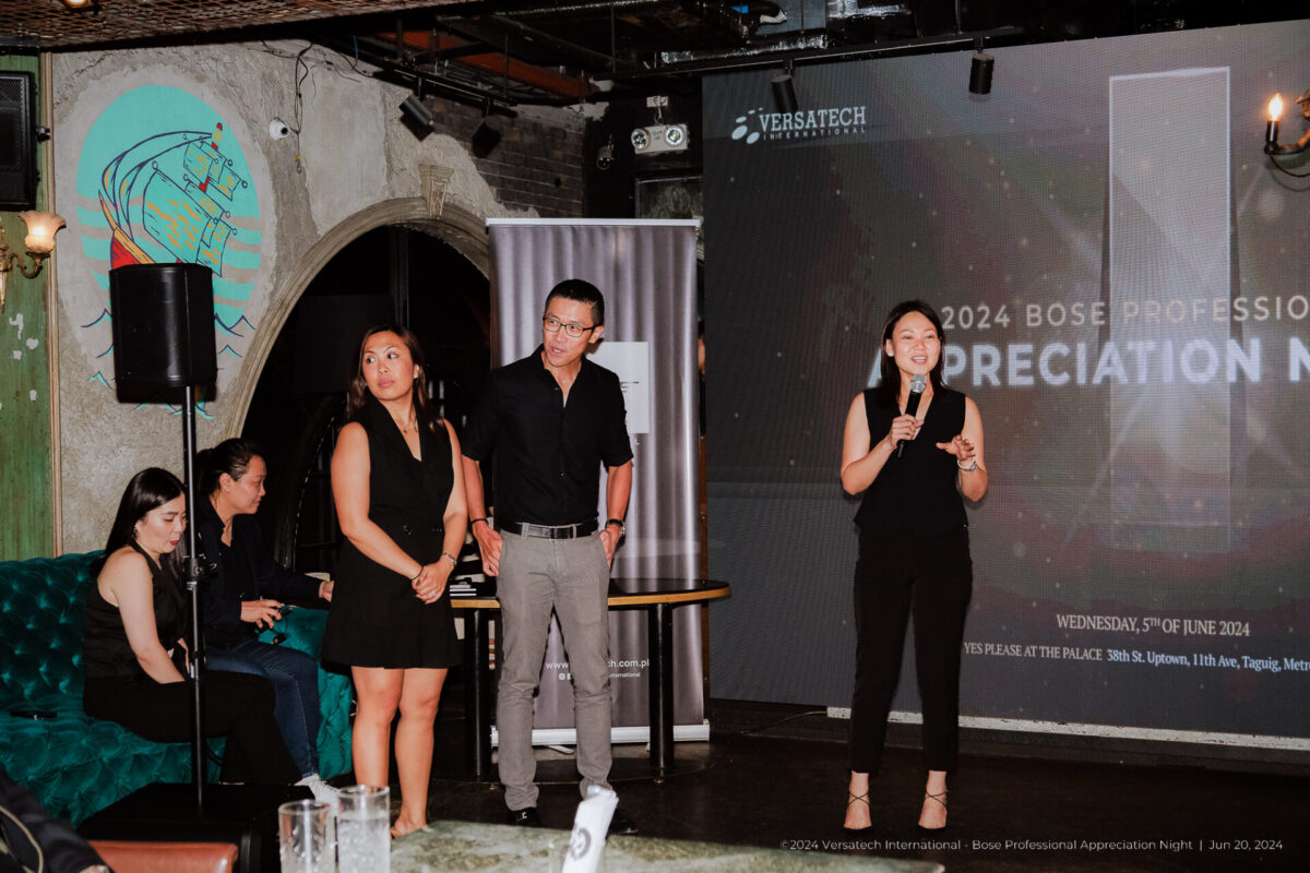 NEWS | Bose Professional Partner Appreciation Night 2024 - Versatech