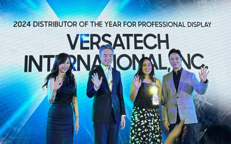 NEWS | Versatech is the 2024 Samsung Display Distributor of the Year - Versatech